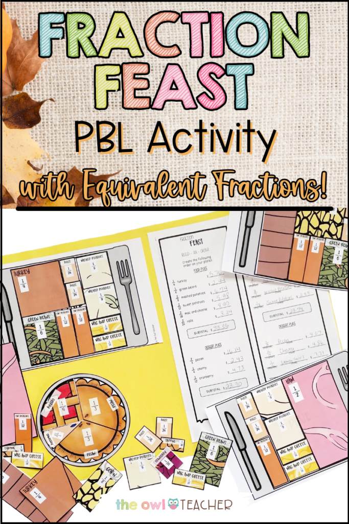 Fuel the Fall Festivities with a Fun Fraction Feast! - The Owl Teacher