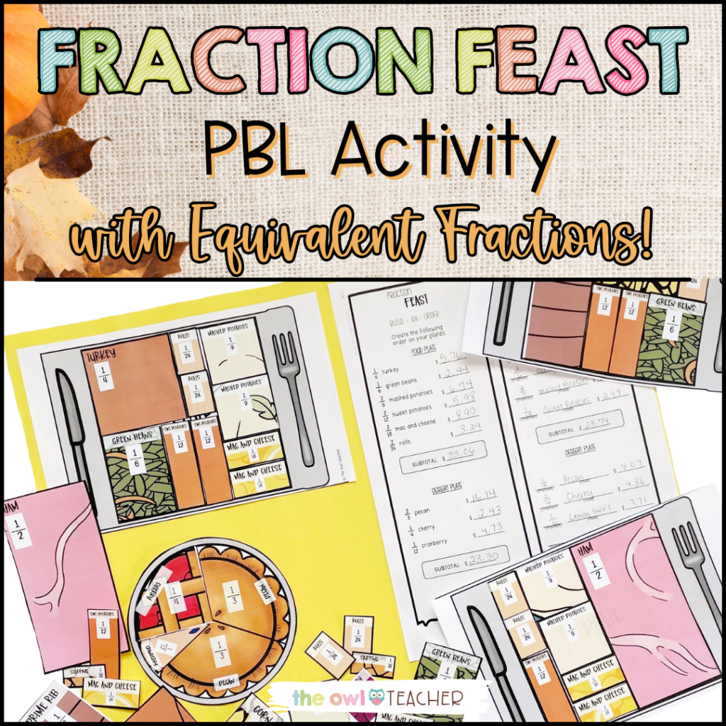 Fuel the Fall Festivities with a Fun Fraction Feast! - The Owl Teacher