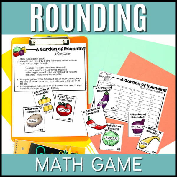 Rounding Up to Millions Place and Rounding to Decimals Math Game