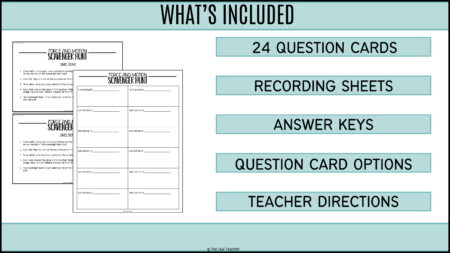 Force and Motion Scavenger Hunt Activity