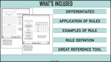 Divisibility Rules Practice Flip Book