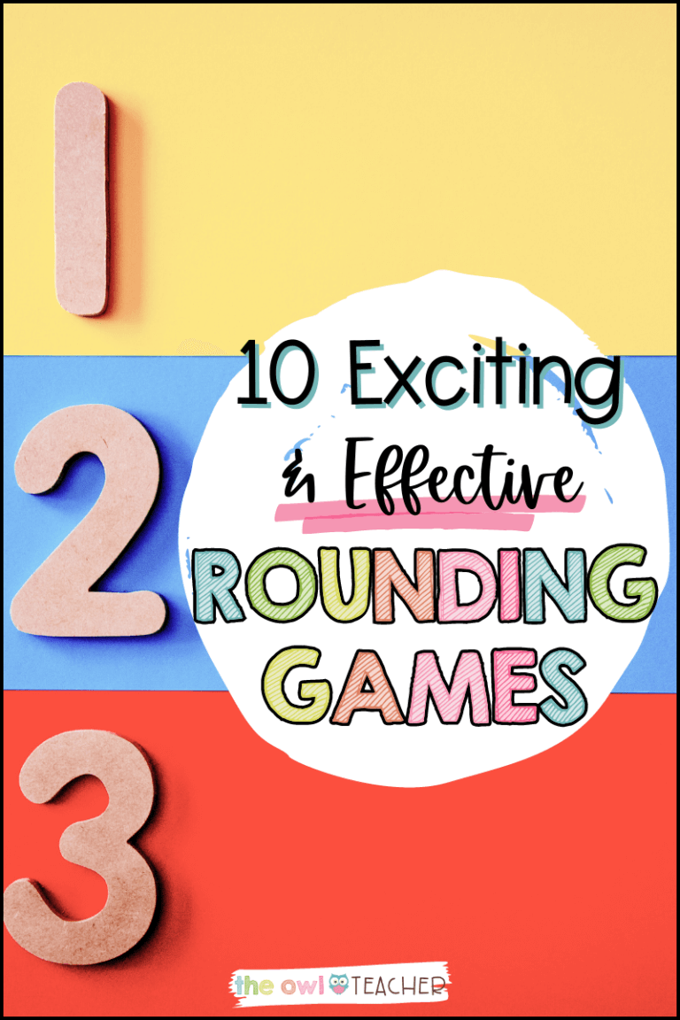 10 Exciting & Effective Rounding Games - The Owl Teacher