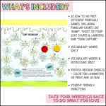 Solar Systems and Planets Science Vocabulary Games