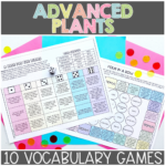 Advanced Plants Vocabulary Games