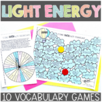 Light Energy Science Vocabulary Games