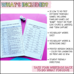 Earth's Landforms Science Vocabulary Games