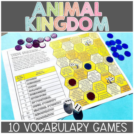 The Animal Kingdom Science Vocabulary Games