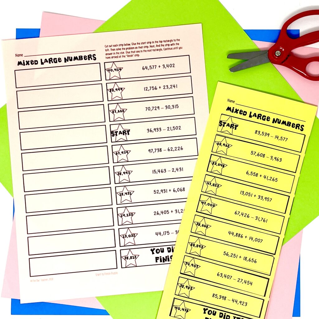 Adding and Subtracting Multi-digit Numbers with Regrouping