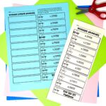 Division of Multi-digit Numbers Math Puzzle and Game