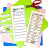 Place Value Math Puzzles - Base Ten Blocks and Words Practice