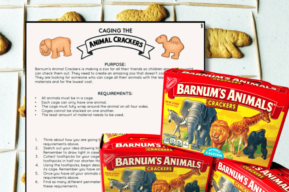 Caging the Animals FREEIE - The Owl Teacher