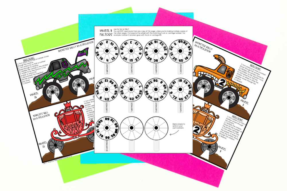Window Math Multiplication - The Owl Teacher