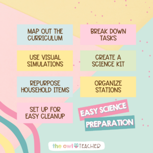 7 Quick & Easy Ways to Prep Science Activities - The Owl Teacher