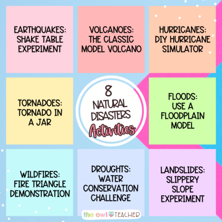 8 Engaging Natural Disasters Activities - The Owl Teacher