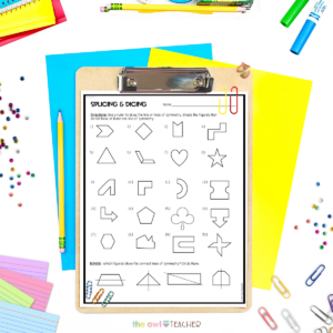 7 Superb Symmetry Activities (with a FREEBIE!) - The Owl Teacher