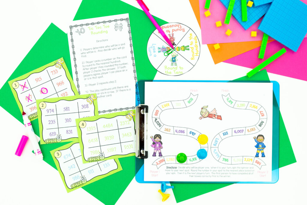 Math Workshop Full Units Tripwire- Rounding - The Owl Teacher
