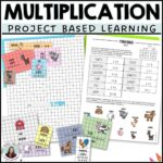 Multiplication Arrays Distributive Property Project Based Learning Math ...