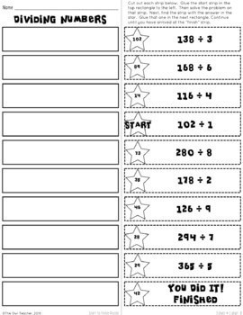 Multi-digit Multiplication & Division | S2F Math Puzzles | Printable ...