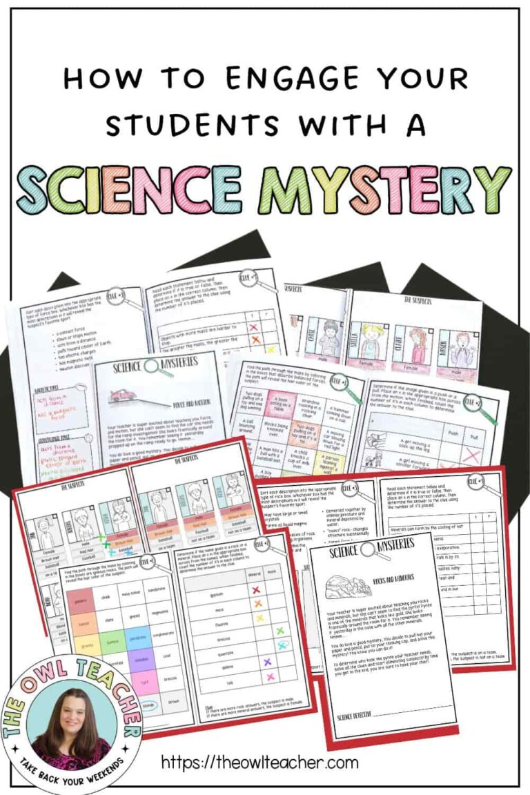 How To Engage Your Students With Science Mysteries - The Owl Teacher