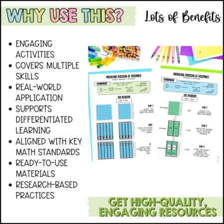 Multiply and Divide Decimals by Decimals, Whole Numbers, & Powers of 10 ...