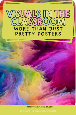 Visuals in the Classroom: More Than Just Pretty Posters - The Owl Teacher
