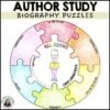 Author Study Research Activity Famous Authors Puzzle Project - The Owl ...