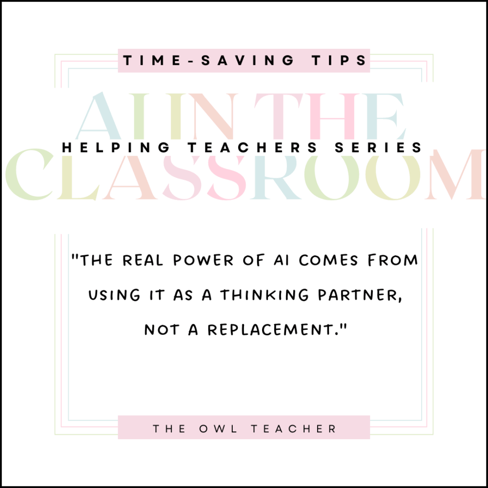How to Use AI in Teaching the Upper Elementary Classroom - The Owl Teacher