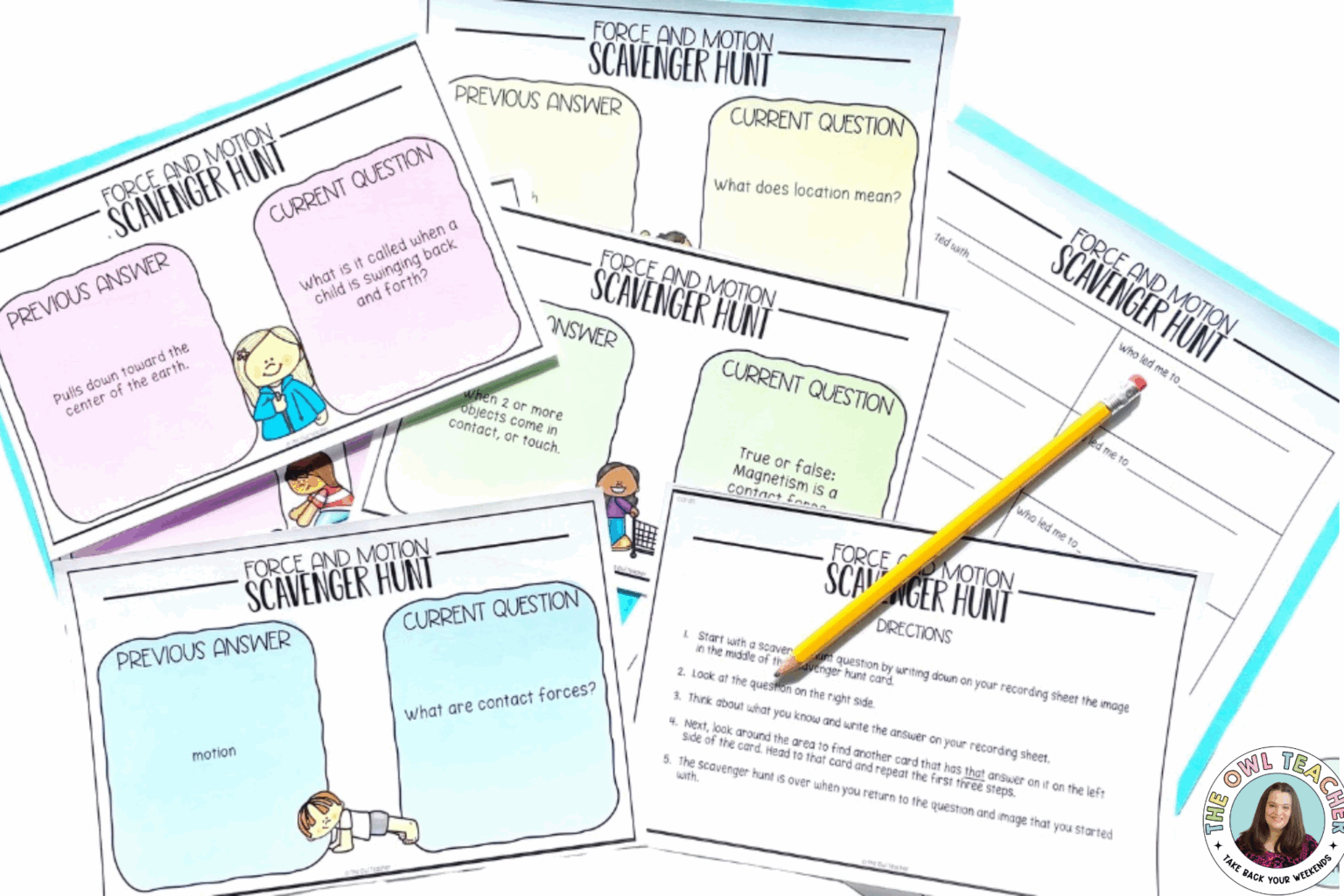 10 Scavenger Hunt Ideas That Actually Teaches Something - The Owl Teacher