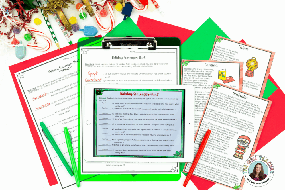 10 Scavenger Hunt Ideas That Actually Teaches Something - The Owl Teacher